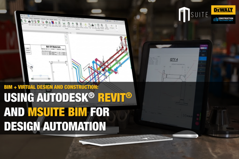 Using Autodesk Revit And Msuite Bim For Design Automation Msuite