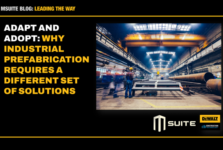 Adapt and Adopt: Why Industrial Prefabrication Requires a Different Set ...