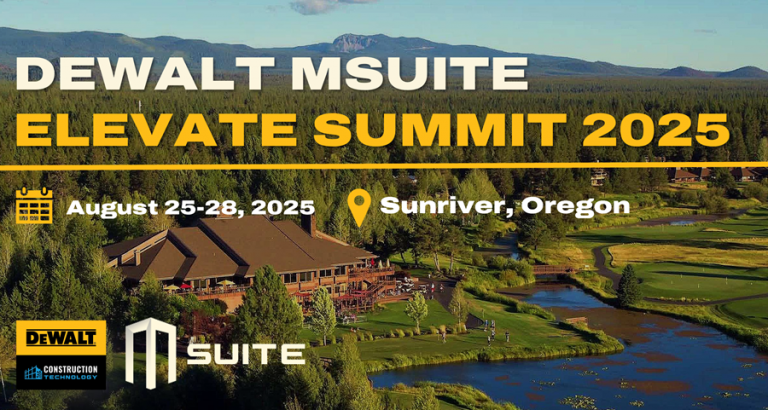 Unlock the Future of Construction at the Elevate Summit 2025 - MSUITE