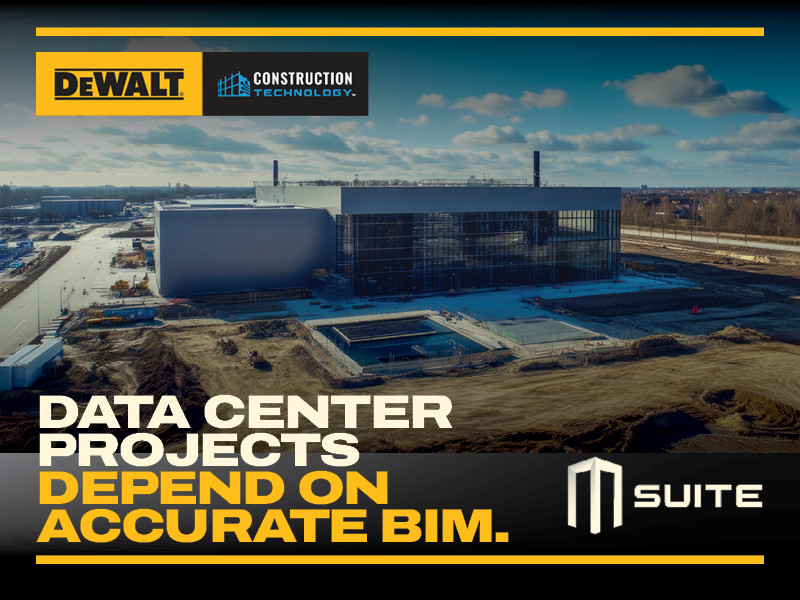Why Data Center Projects Depend on Accurate MEP BIM Modeling - MSUITE