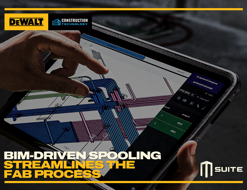 BIM-Driven Spooling Streamlines the Fabrication Process - MSUITE
